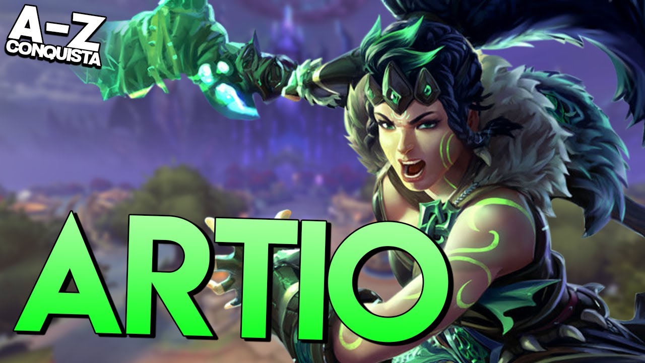 ARTIO, A-Z Conquista + Guia, Smite BR - YouTube