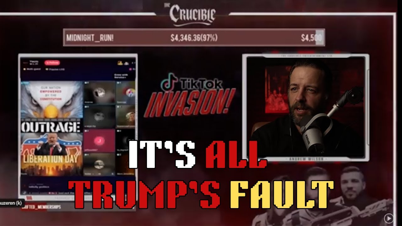 Andrew Wilson Made Leftist Lunatics CRASHOUT about Trump | TIKTOK ...