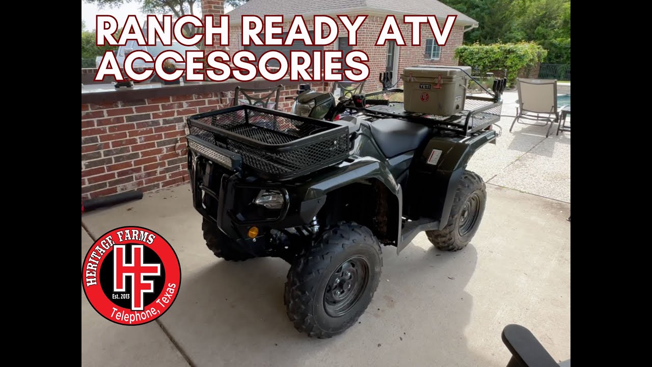 Ranch Ready ATV Accessories! - YouTube