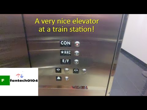 Hydraulic Elevator @ Secaucus Junction NJ Transit Station (Tracks E & F) - Secaucus, New Jersey ...
