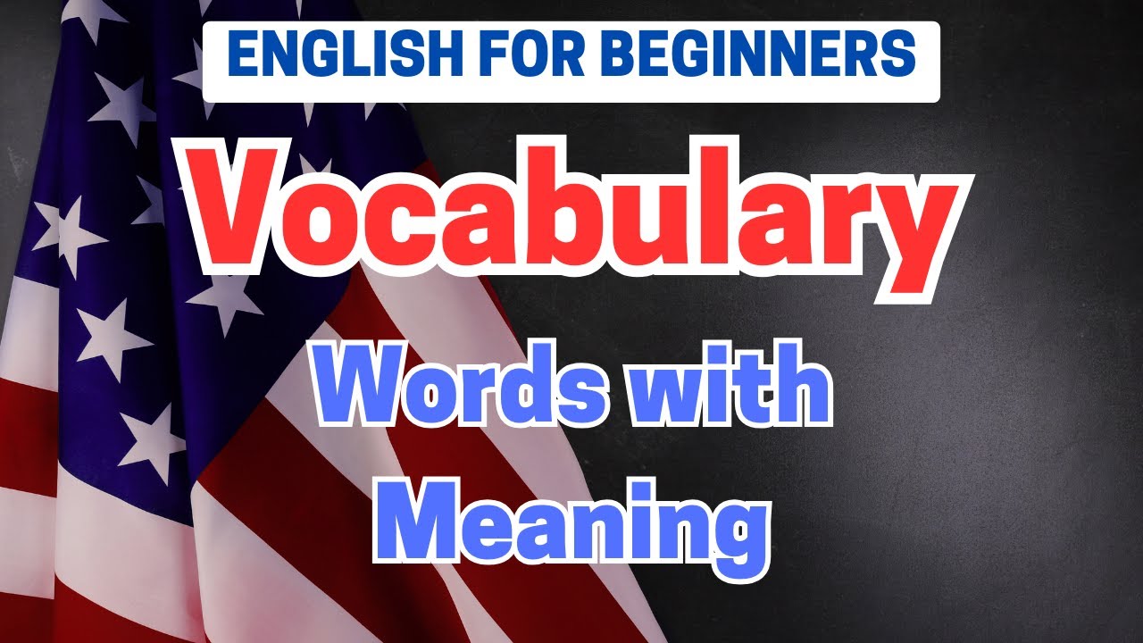 English Vocabulary with Meaning | Learn new English Words - YouTube