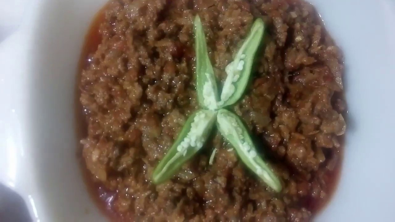 SIMPLE QEEMA RECIPIE /EASY TO MAKE - YouTube