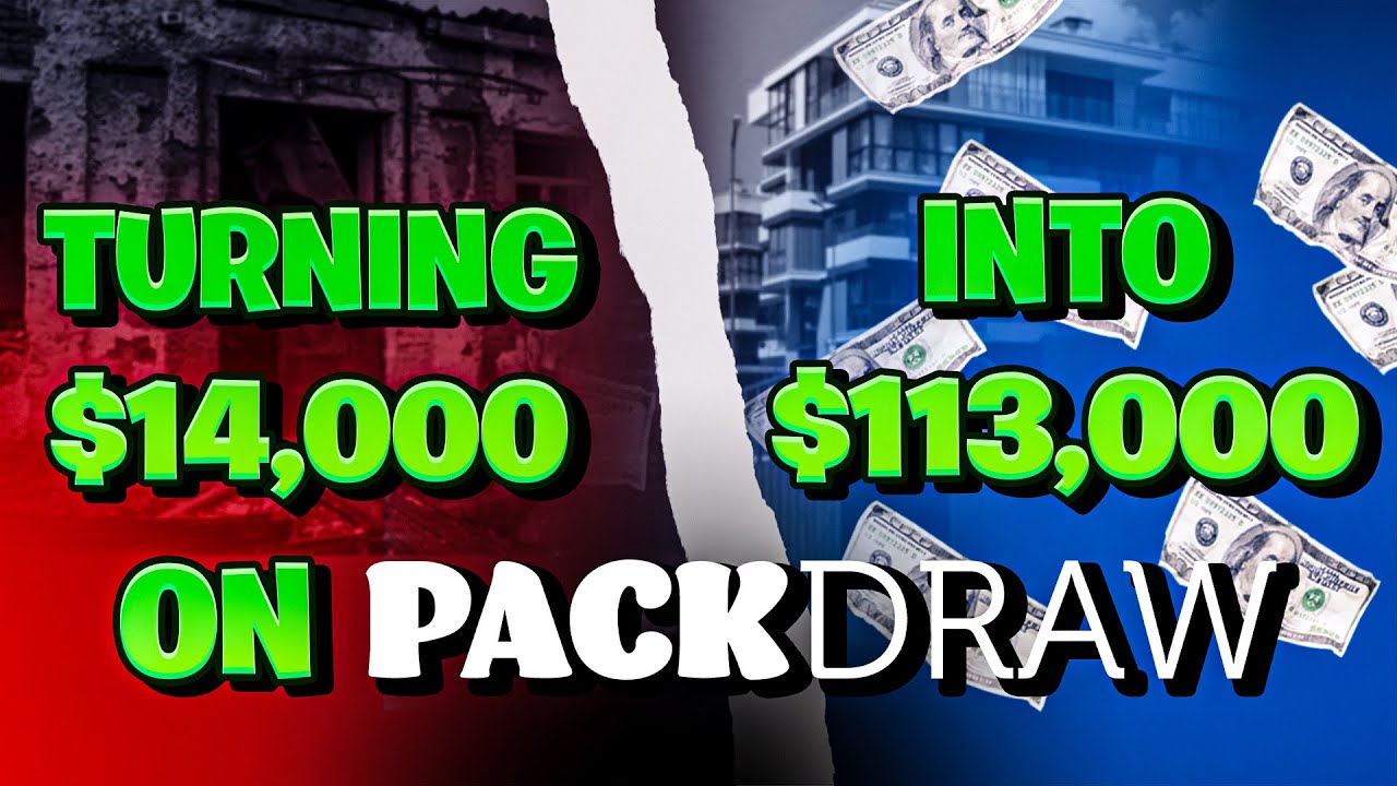 TURNING $14,000 INTO $113,000 ON PACKDRAW | MOST INSANE PACK OPENS EVER ...
