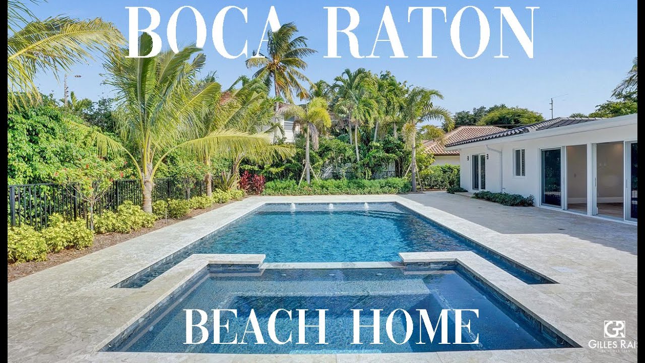 Boca Raton Beach Home for Rent! - YouTube