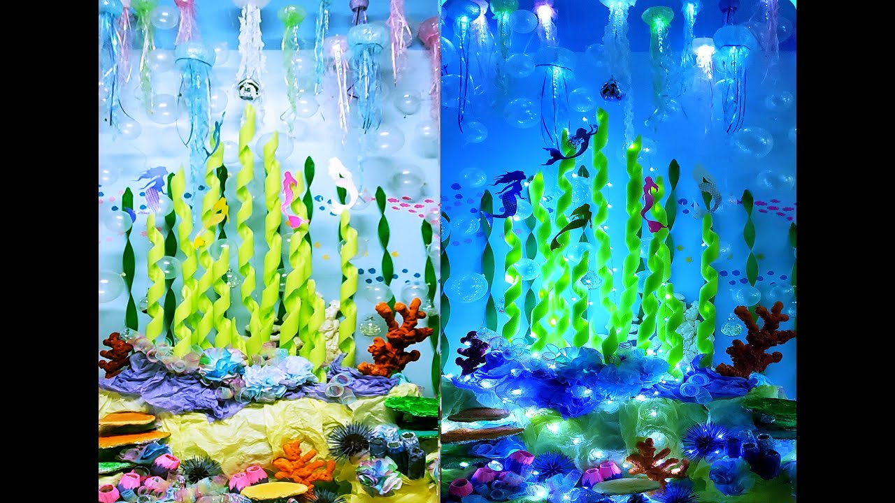 Mermaid Christmas Tree 2019 (Mermaids, Seaweeds and Corals) - YouTube