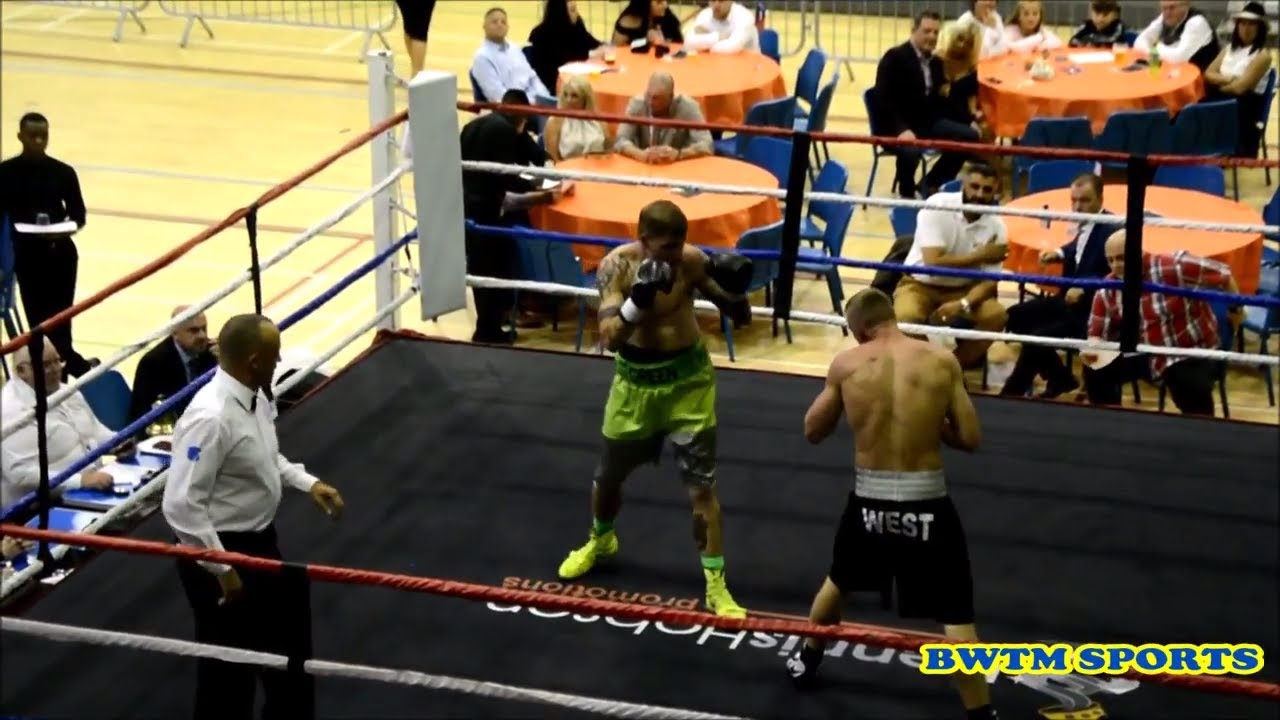 BOXING : DAN WEST V DUANE GREEN FULL FIGHT - YouTube