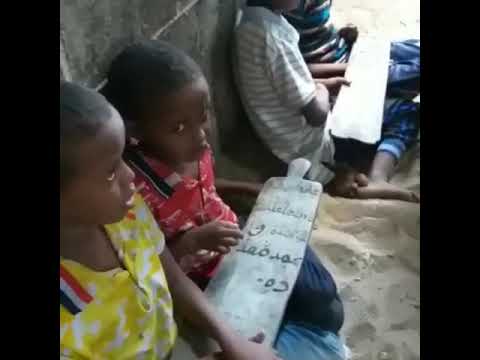 Somali Kur'an-ı Kerim Dersi Gören Öğrenciler