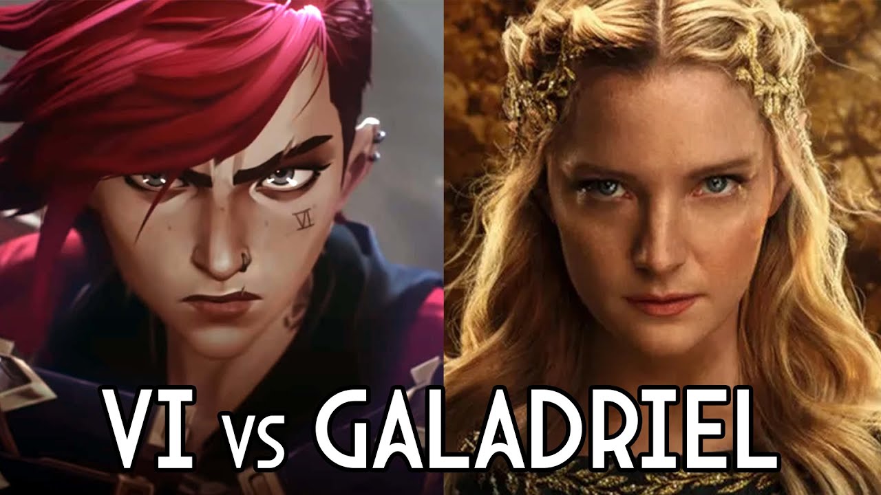 VI vs GALADRIEL how to write strong female characters (ARCANE vs RINGS ...