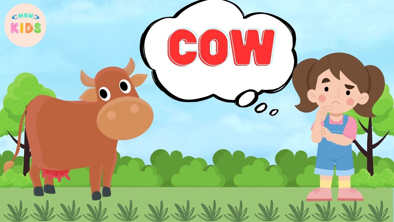 Cow Facts For Kids 🐄 Learn All About Cows | MON Kids - YouTube