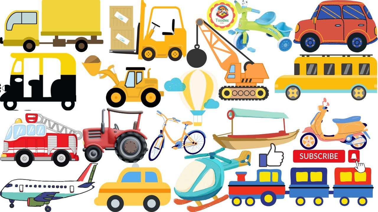 GUESS THE VEHICLE | VEHICLES NAME IN ENGLISH WITH IMAGES | VEHICLE ...