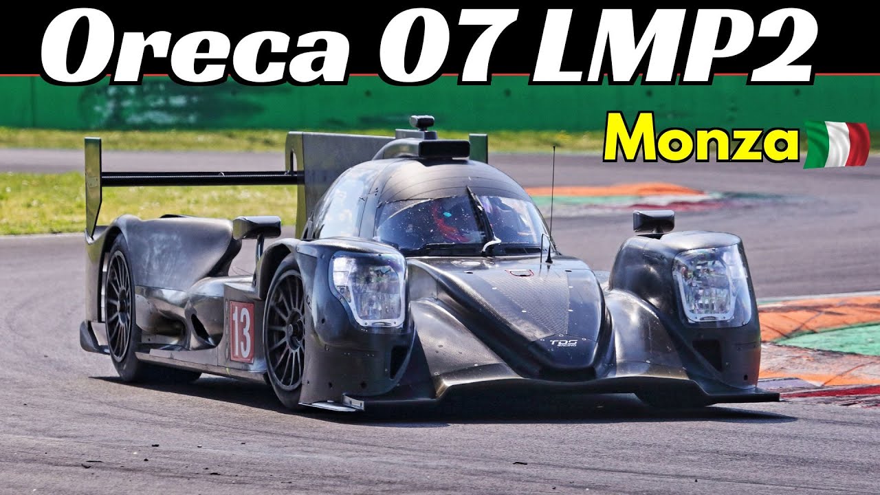 Oreca 07 LMP2 Testing at Monza Circuit - 603 Hp 4.2-Litre V8 N/A Gibson ...