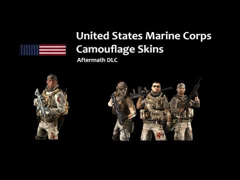 Battlefield 3: Aftermath USMC Camouflage Skins - YouTube