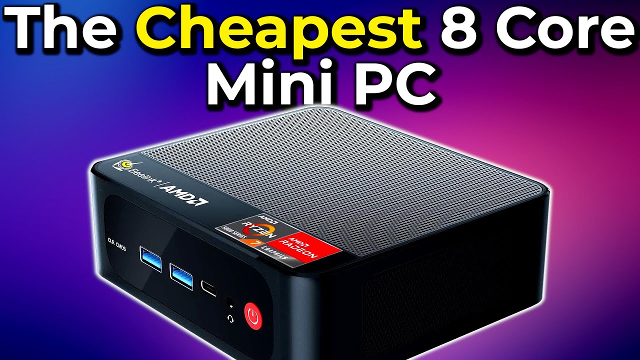 The Cheapest 8 Core Mini PC on Amazon! | Beelink SER5 PRO 5700U 16GB ...