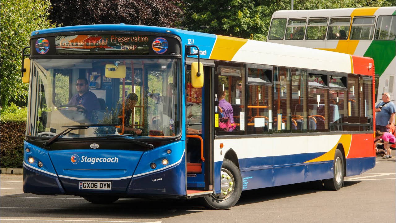 HILL CLIMB | PRESERVED GX06 DYW | ADL Enviro300 Mk1 | Stroud Running ...