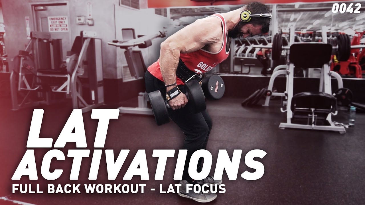 How to Activate your Lats | Full Back Workout - YouTube