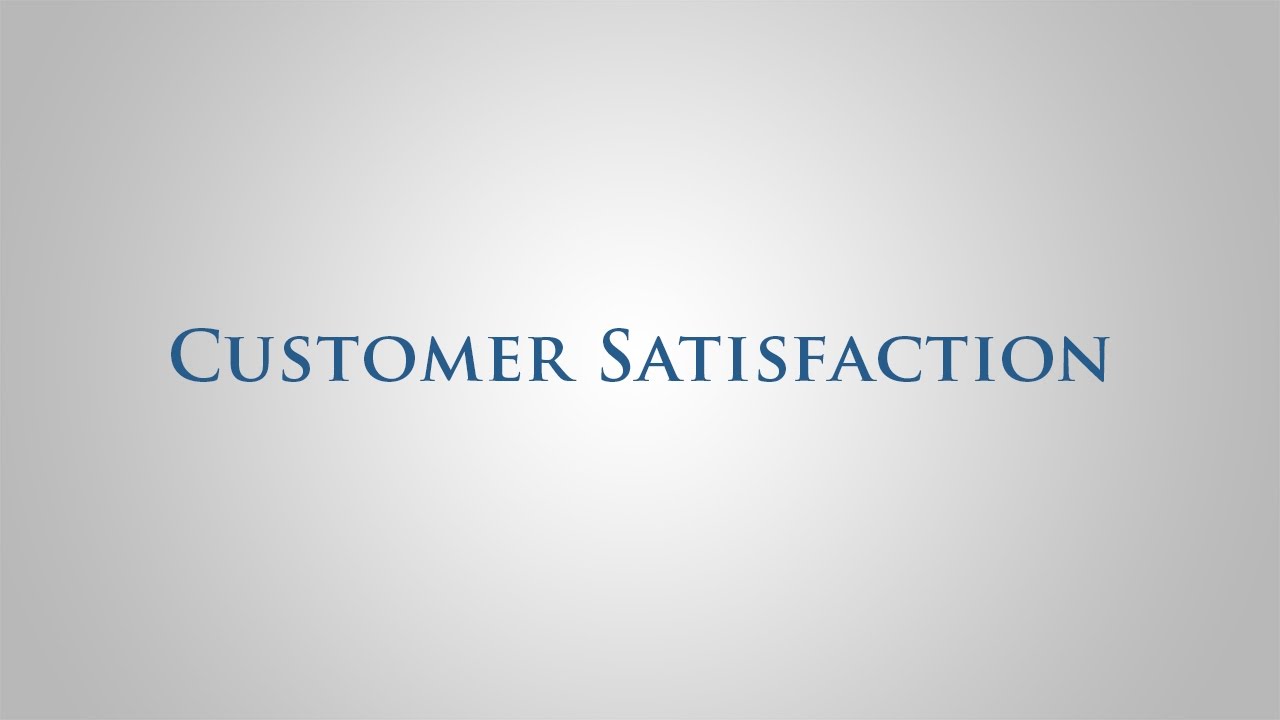 Customer Satisfaction – Our Core Values - YouTube