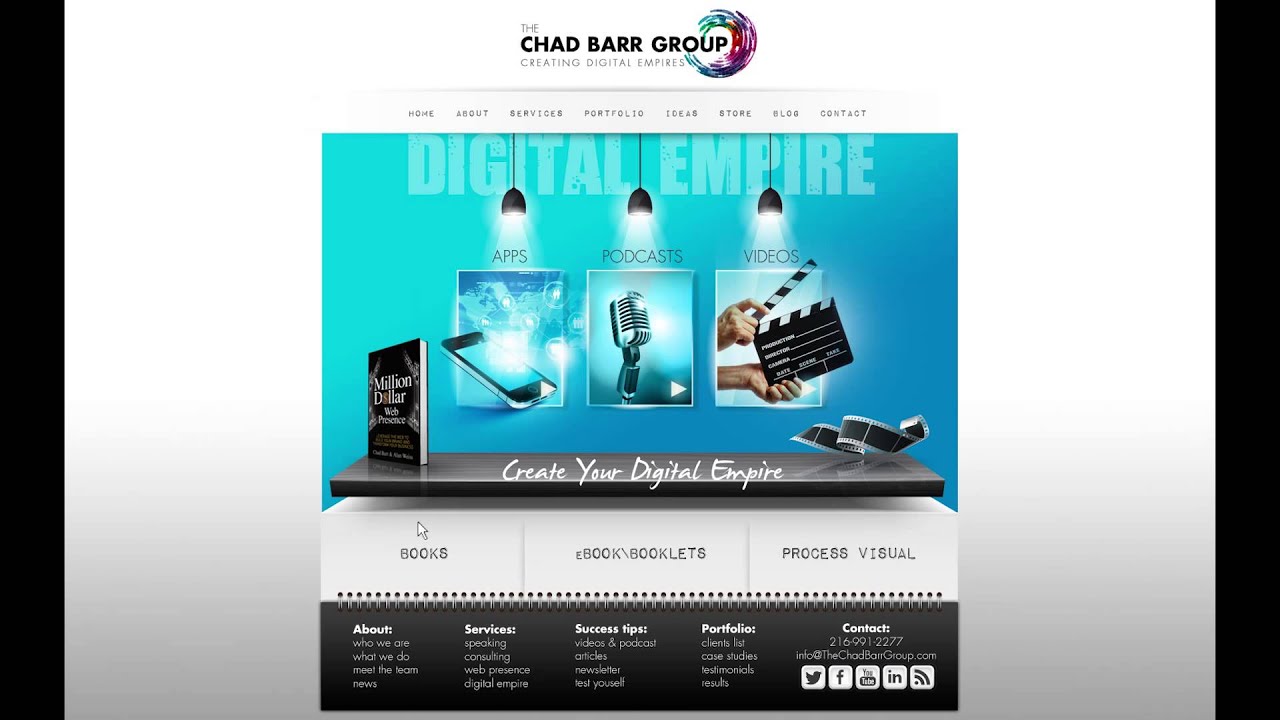 The Chad Barr Group New Upcoming Site Sneak Preview - YouTube