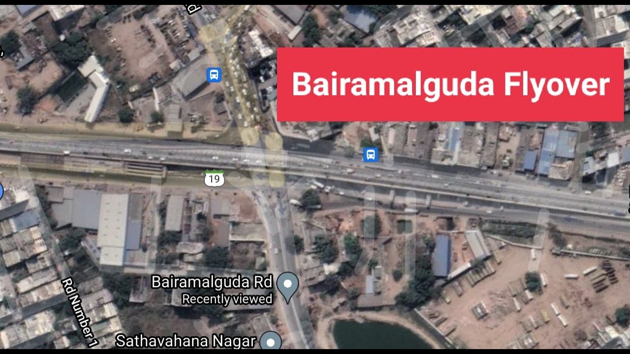 Bairamalguda flyover work part 3 l Hyderabad Flyovers - YouTube
