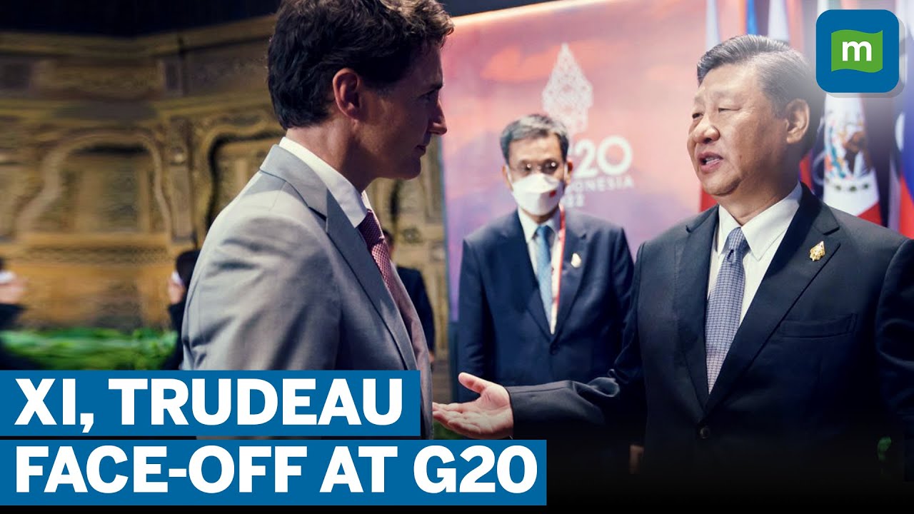 Xi Jinping’s Fight With Trudeau On Cam Goes Viral | Why Was Xi Angry ...