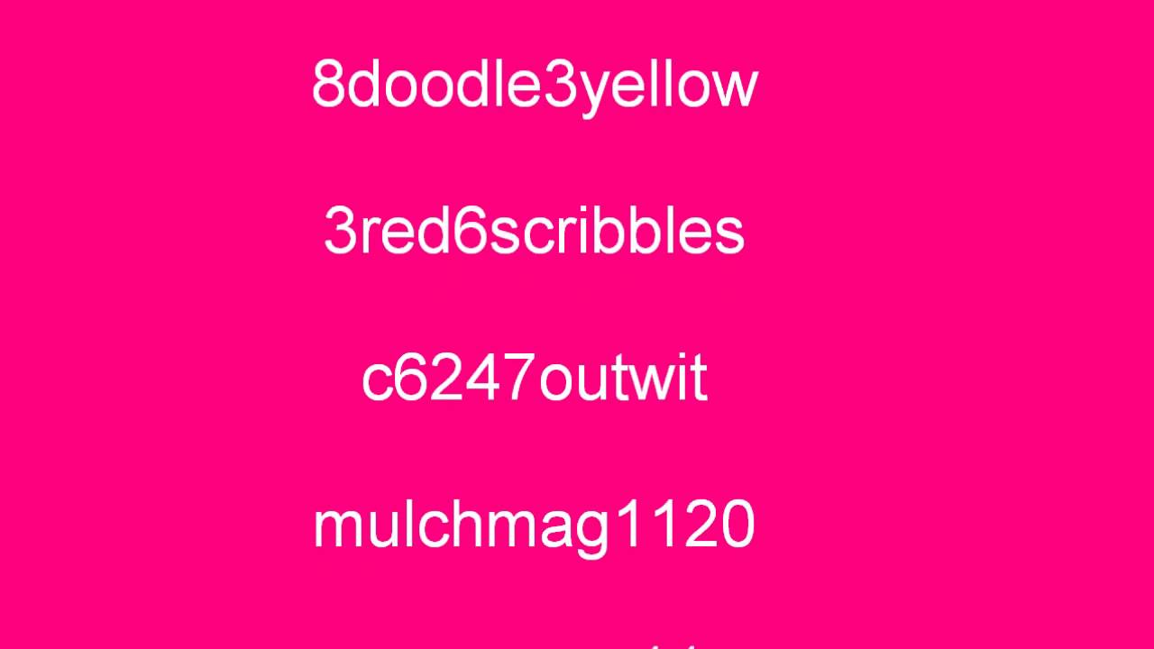 binweevil codes - YouTube