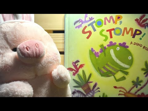 Children's Short Story - Stomp Stomp! A Dino Romp - YouTube