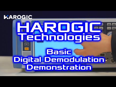 HAROGIC Technologies - Basic Digital Demodulation Demo - YouTube