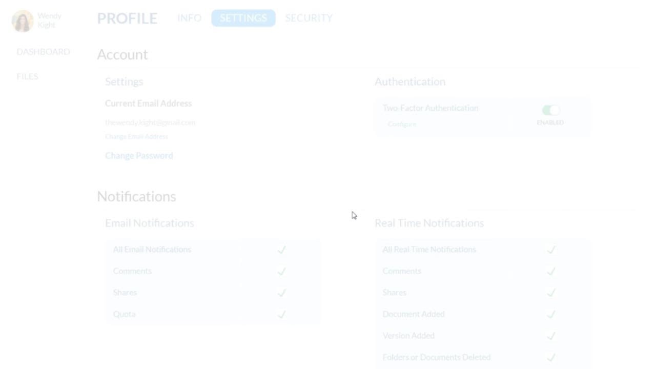 Enable two-factor authentication | OpenText Core Share - YouTube