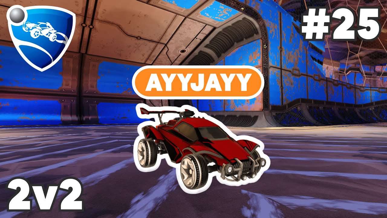 AYYJAYY Ranked 2v2 PRO Replay #25 - Rocket League Replays - YouTube