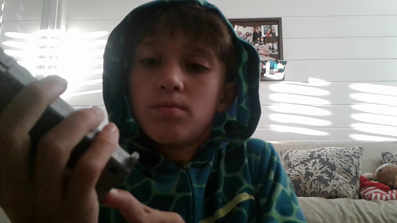 "Nerf" Colt M1911 Dino Review #1 - YouTube