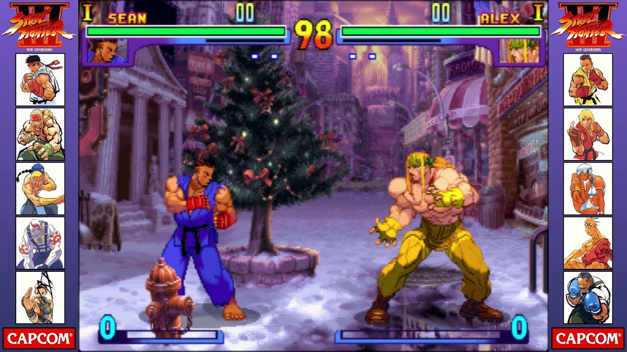 Street Fighter III: New Generation Arcade Music - Sean Theme (CPS-3 ...