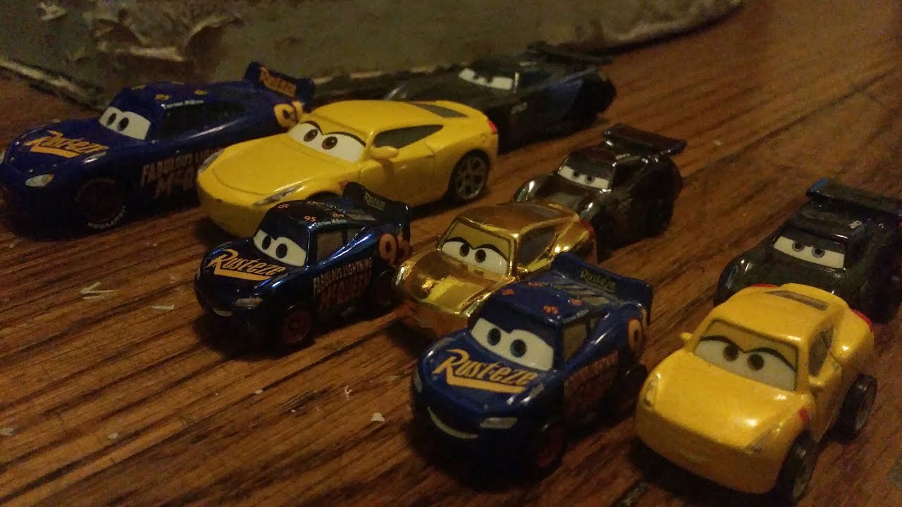 Disney Pixar Cars 3 2018 Metallic Mini Racers 3-Pack (First Look ...