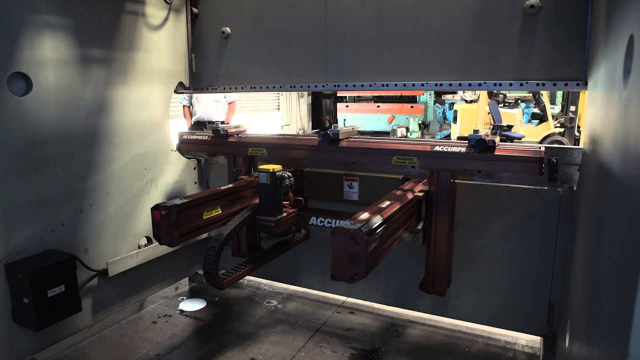 Accurpress - Edge CNC Hydraulic Press Brake | 120 Ton x 8' | Stock 6851 ...