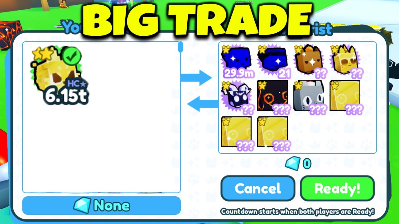 WHAT will People Trade for HARDCORE GOLDEN PIXEL WOLF in Pet Simulator ...