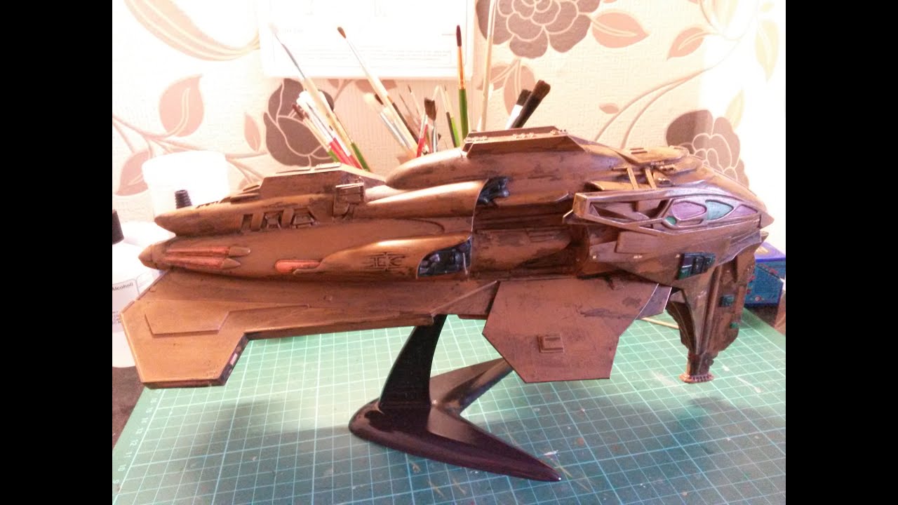 Revell/Monogram Kazon Raider Part 3 - YouTube