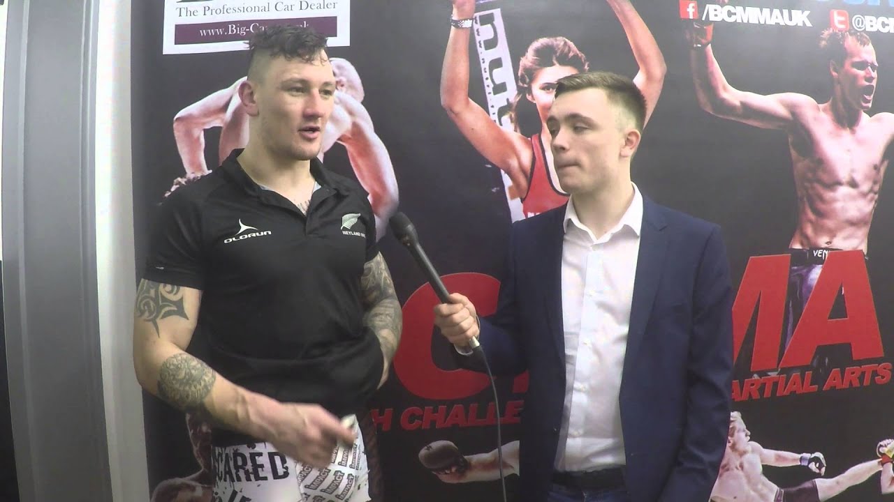 David Round BCMMA 14 Post-fight Interview - YouTube