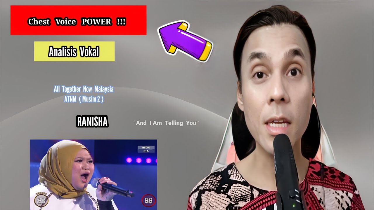 Chest Voice POWER !!! RANISHA - All Together Now Malaysia - Musim 2 ...