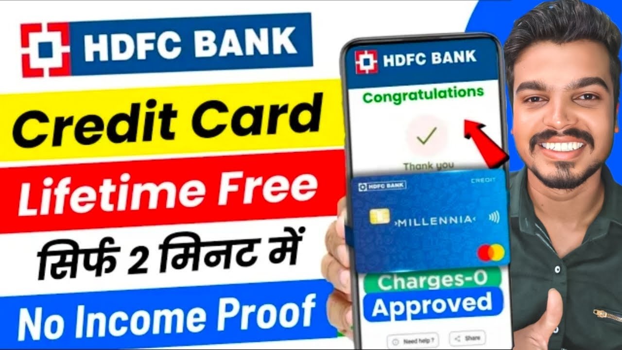 HDFC Lifetime Free Credit Card Apply Online 2025 | Hdfc Lifetime Free ...