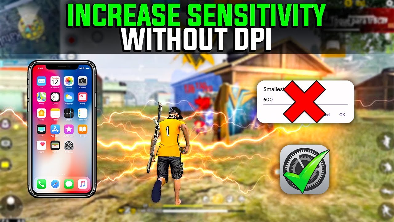 HOW TO INCREASE SENSITIVITY IN FREE FIRE WITHOUT DPI | BEST NEW ...