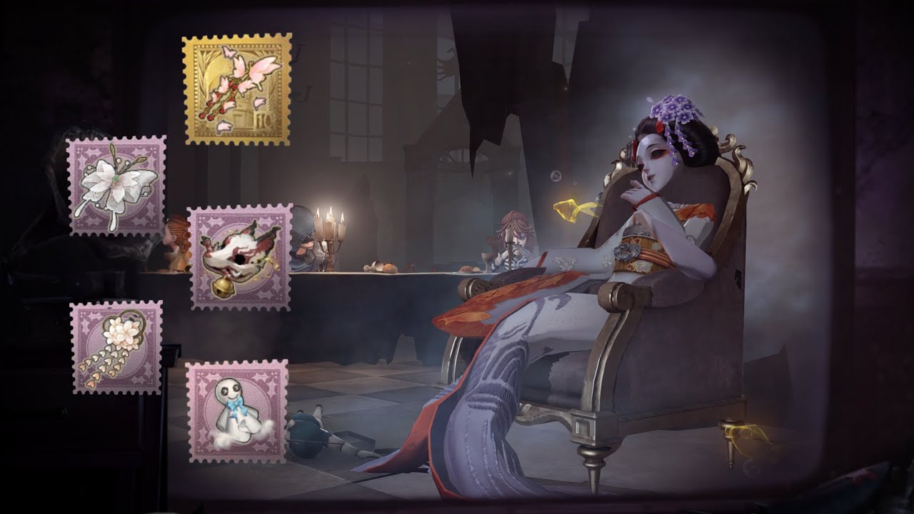 Identity V | Playing Geisha’s Once Skin With All Her Accessories ...