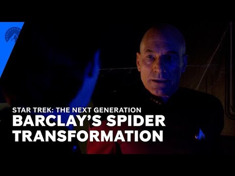 Star Trek: The Next Generation | Lt. Barclay's Spider Transformation ...