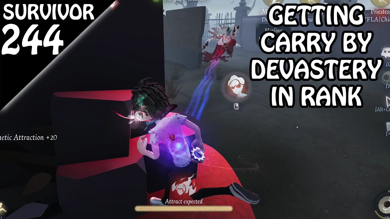 Ranking with "DEVASTERY" The Legend - Survivor Rank #244 (Identity v ...