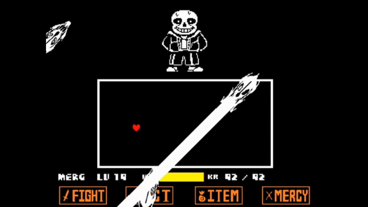 Sans boss fight but with giant enemy spider - YouTube