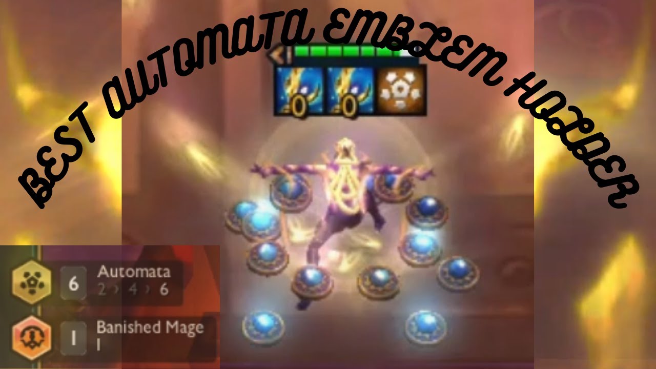 BEST AUTOMATA Emblem Holder: MEL MEDARDA!!! - YouTube