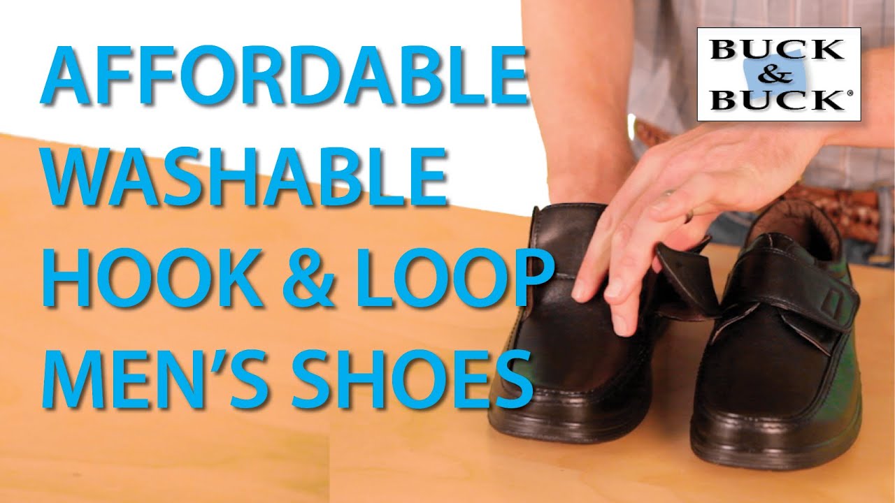 ADAPTIVE CLOTHING - EASY CLOSURE MEN'S SHOE - YouTube