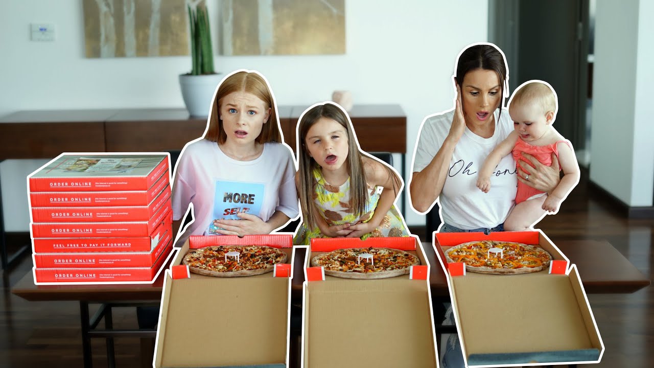 Last To Stop Eating Pizza Wins $10,000 Challenge | Family Fizz - YouTube