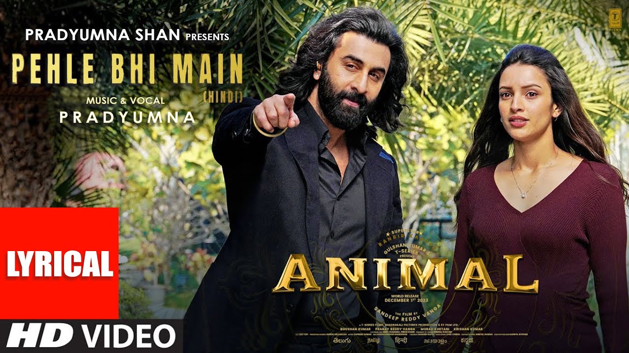PEHLE BHI MAIN: ANIMAL Cover Song | PRADYUMNA SHAN - YouTube