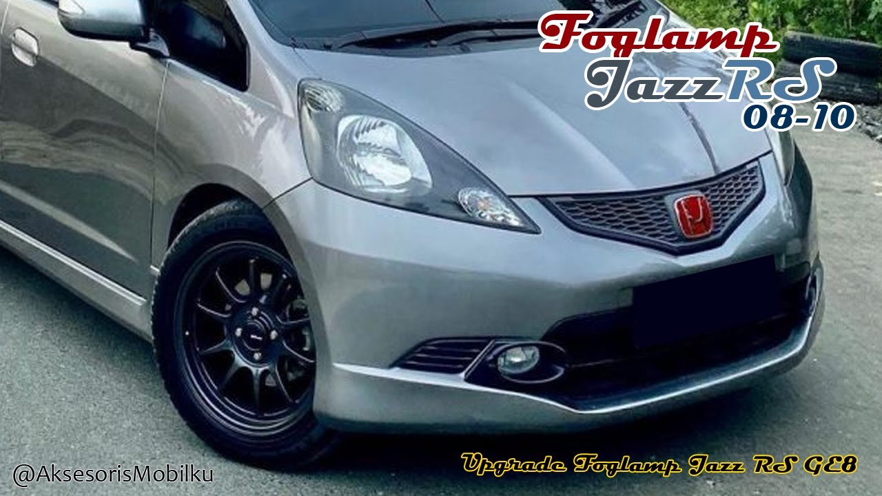 Review Foglamp Jazz RS GE8 Variasi Lampu Kabut Import - YouTube