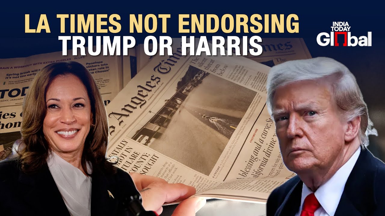 Los Angeles Times' Editor Resigns After Newspaper Withholds President ...