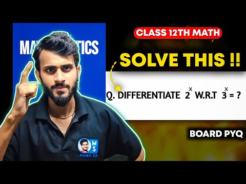 differentiation class 12th math very important questions| ch-5 math ...