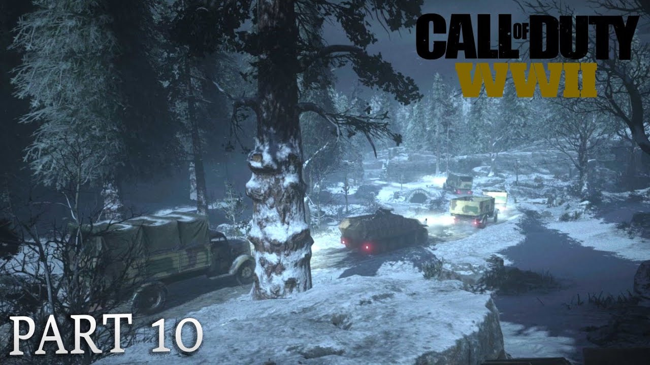 COD World War 2 - Walkthrough Gameplay Part 10 (Mission 10 Ambush) CALL ...